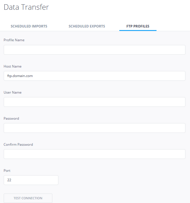 Manage Your Account: Setting Up FTP Profiles